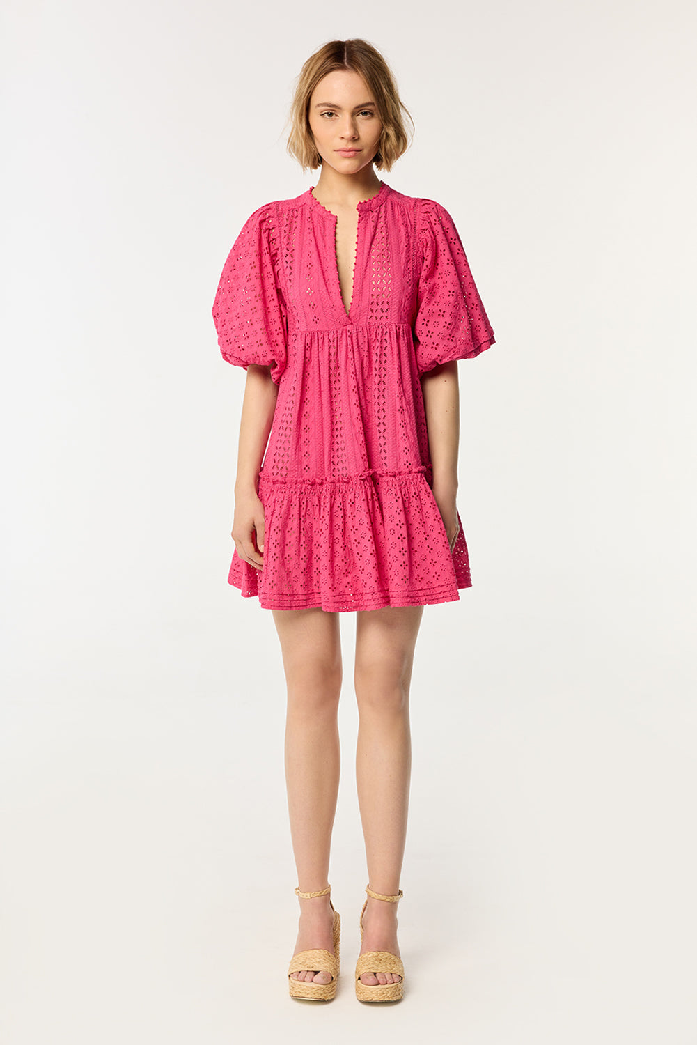 Mini Aria Dress in Fuchsia – Monkee's of Lexington