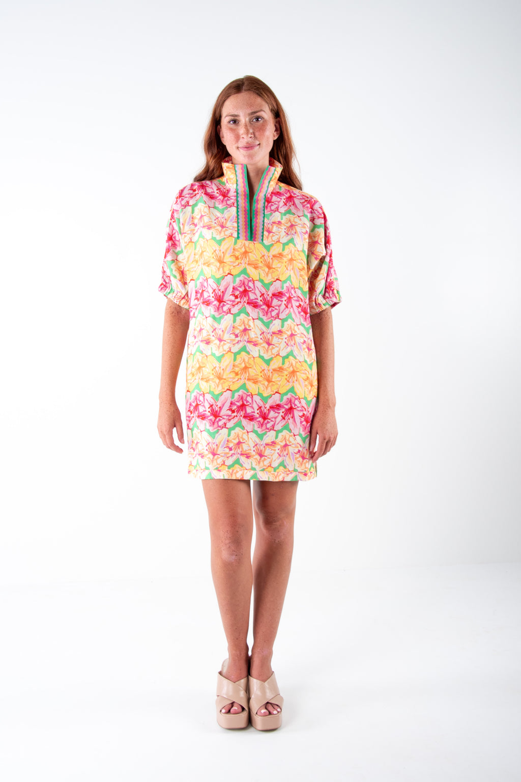 Poppy Dress in Azalea – Monkee's of Lexington
