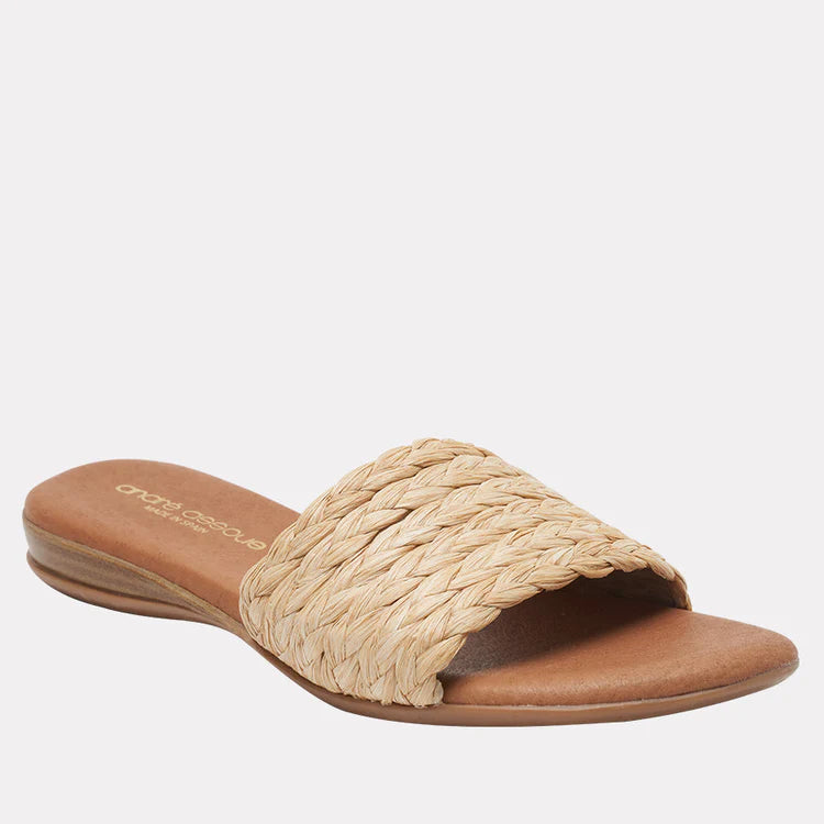Nahala Sandal in Beige – Monkee's of Lexington