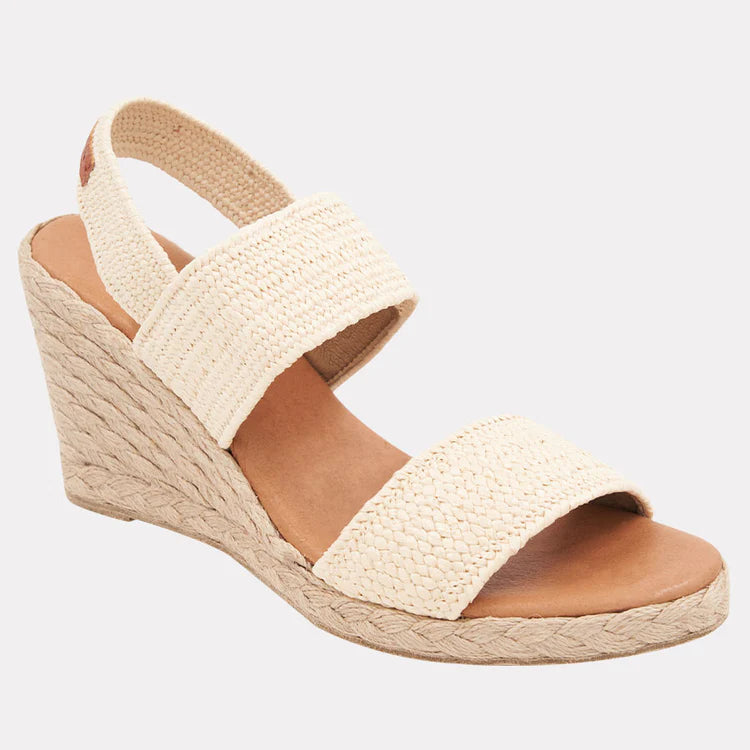Allison Wedge in Natural – Monkee's of Lexington