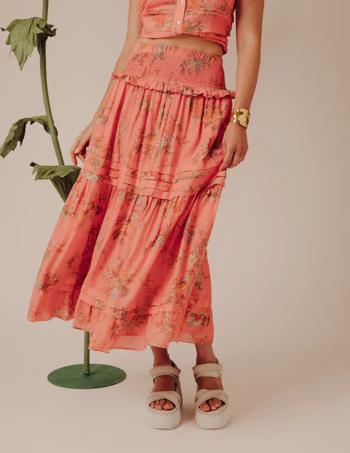 Nolan Skirt in Mayfair Floral – Monkee's of Lexington
